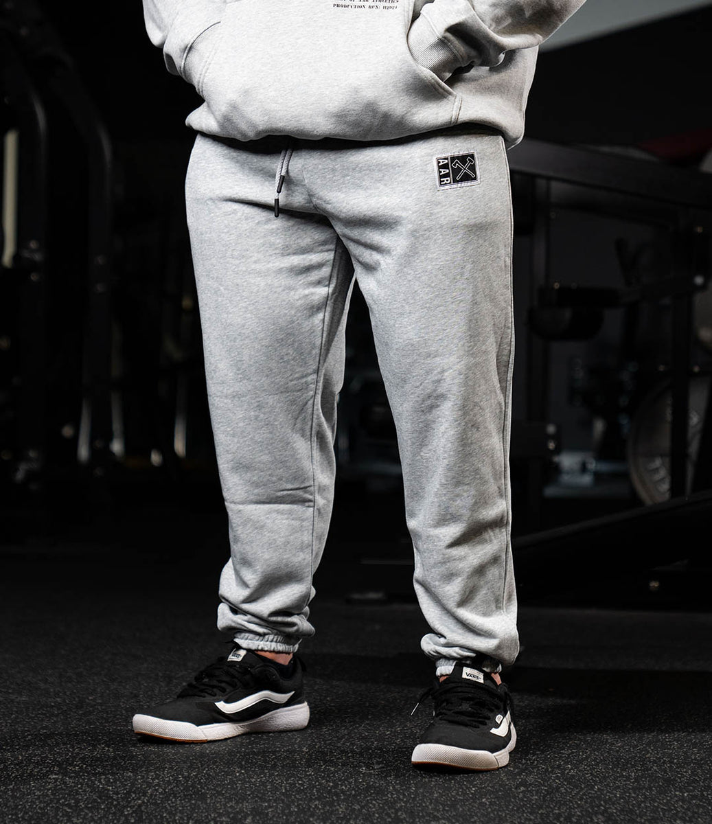 AAR Stack French Terry Joggers - Heather – All American Roughneck