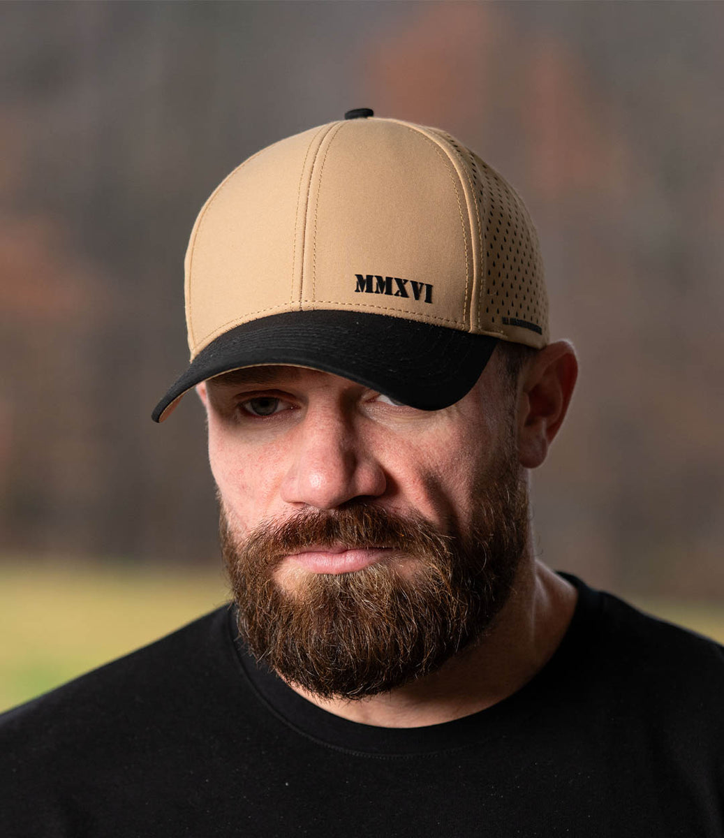 MMXVI Simple 6-Panel Performance Hat – All American Roughneck