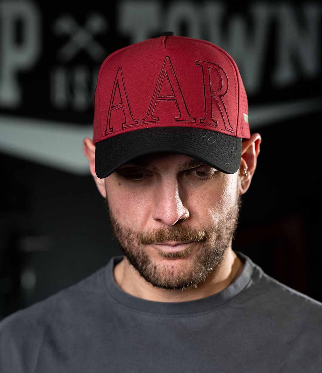 Arch Serif AAR Performance 5-Panel Hat – All American Roughneck