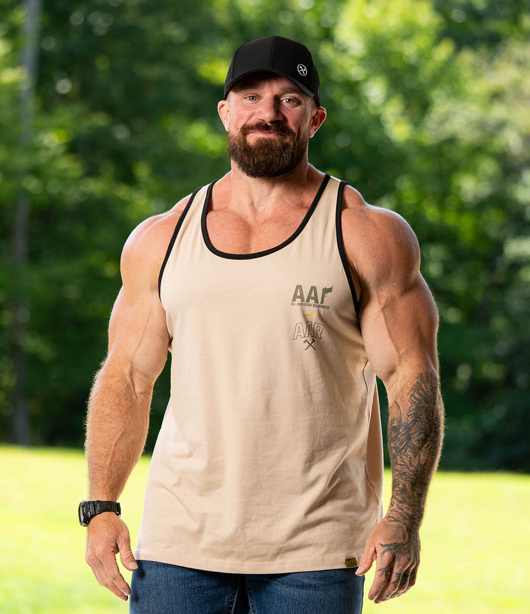 AAR Stacked Logo Tank – All American Roughneck
